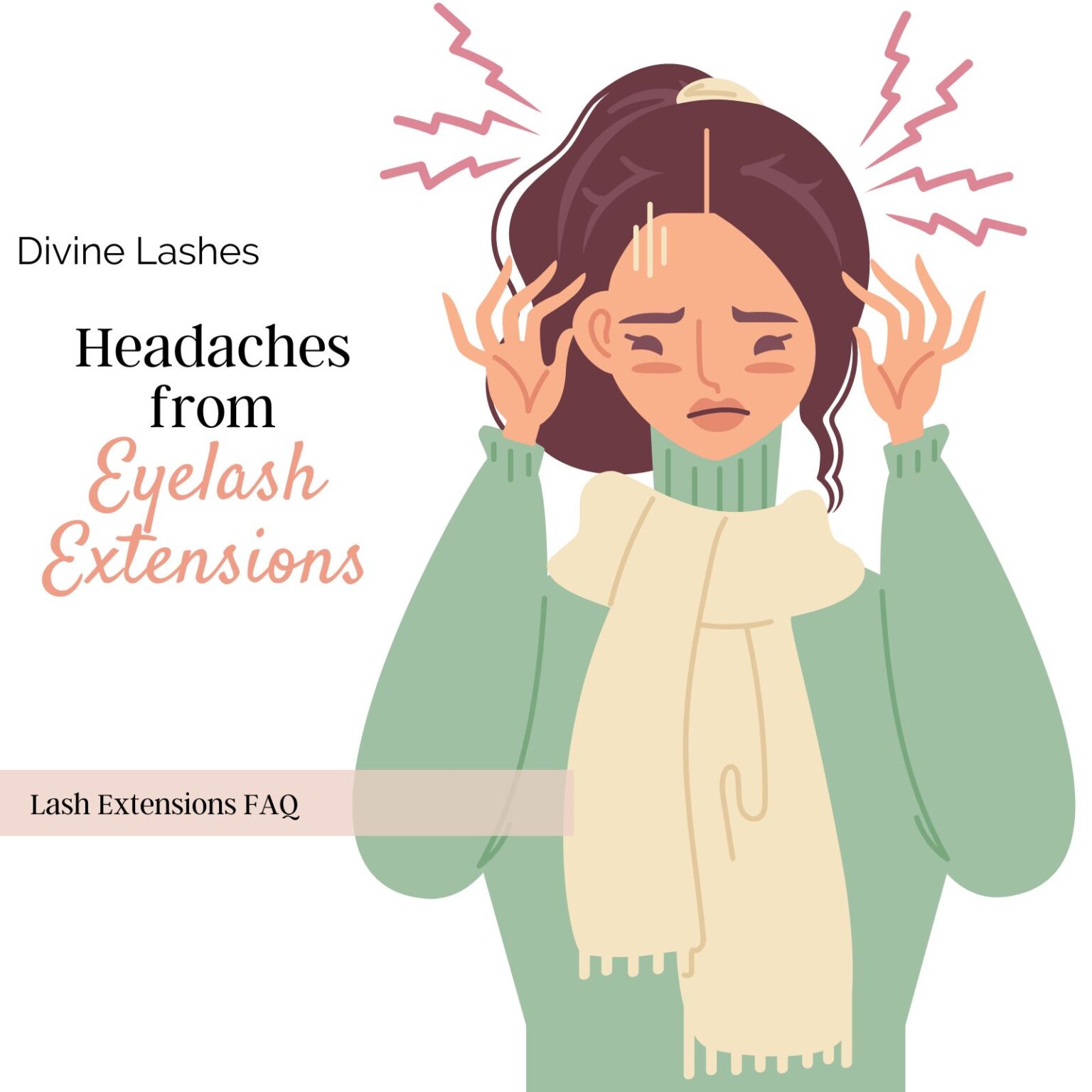 Headaches From Lash Extensions – Causes and How to Avoid